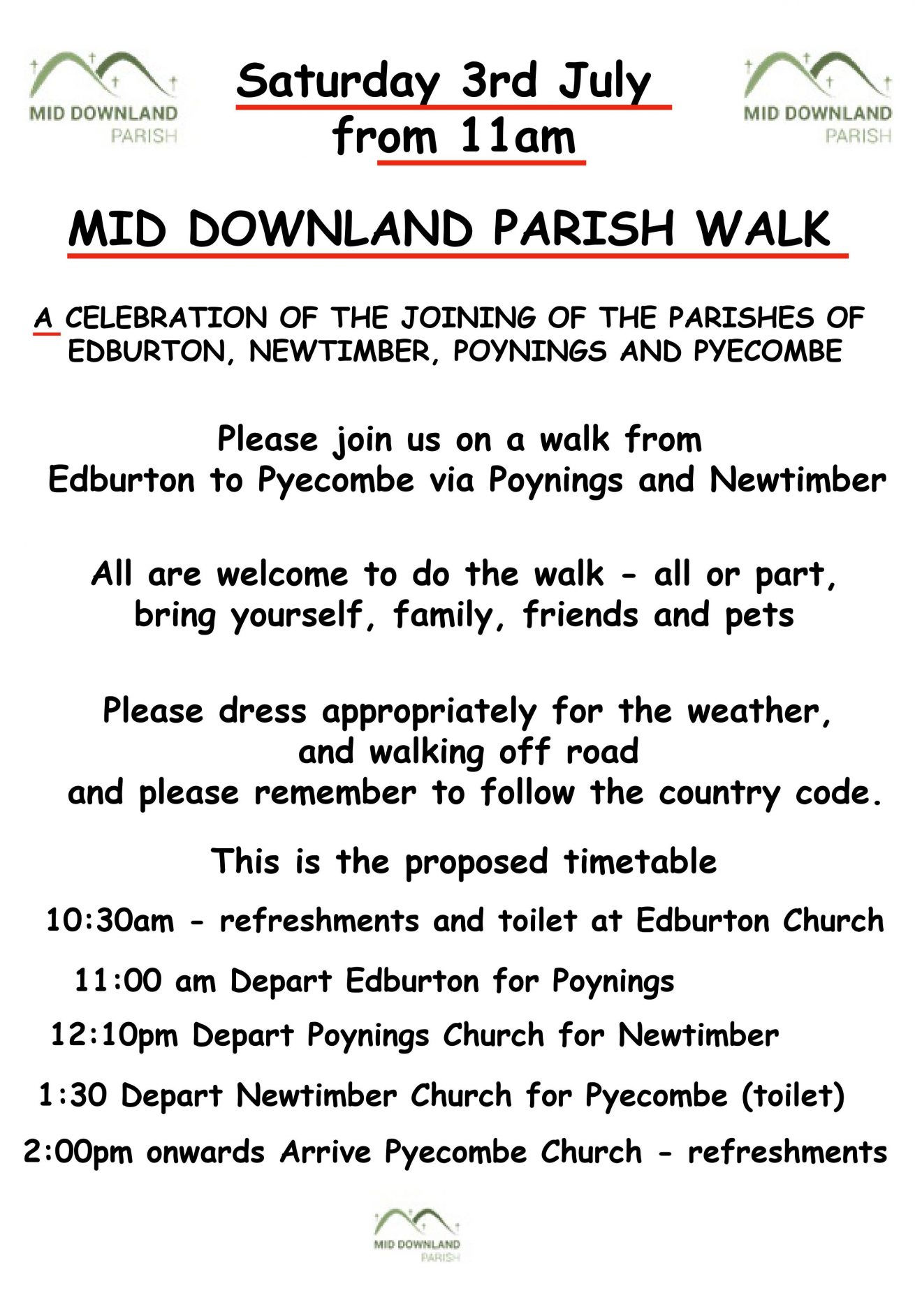 Mid Downland Parish Walk – Poynings Village
